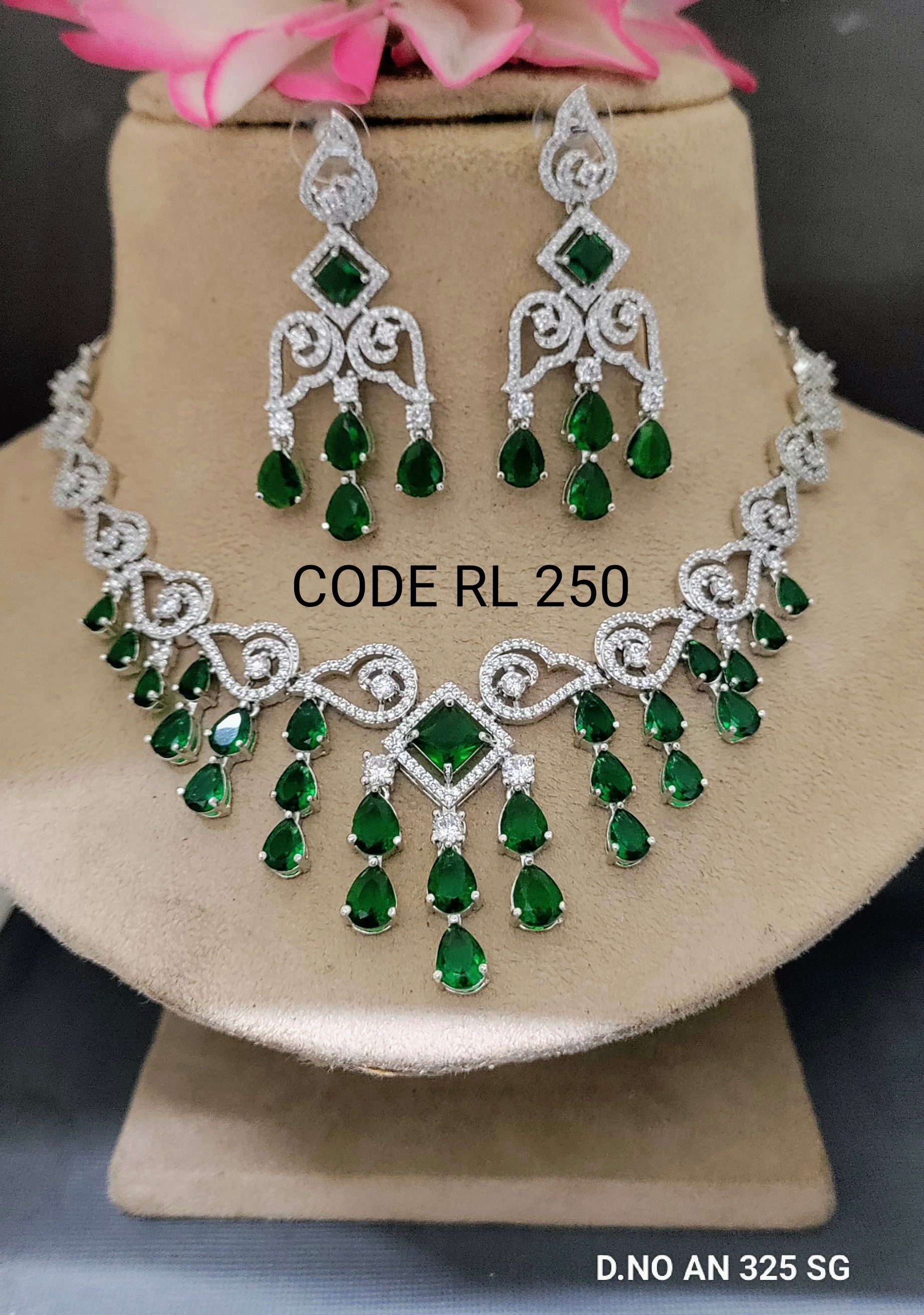 Cz AD Necklace – rchie creation llp